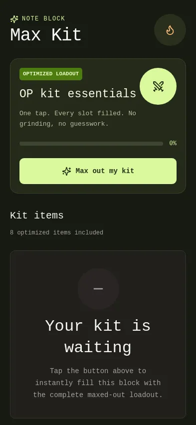 NoteBlock Max Kit
