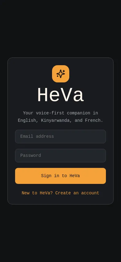 HeVa Voice Chatbot
