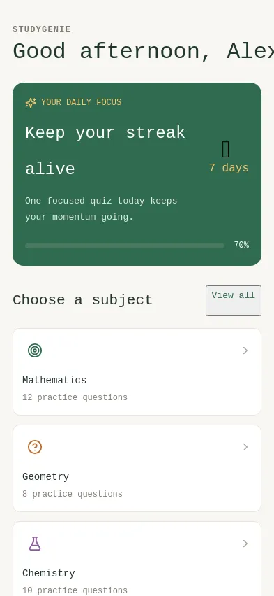 StudyGenie