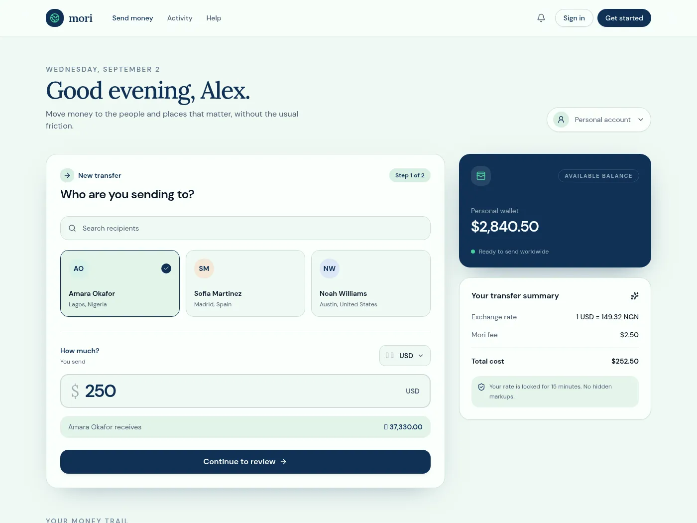 Global Money Transfer