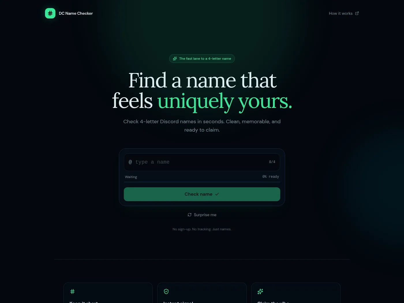 DC Name Checker