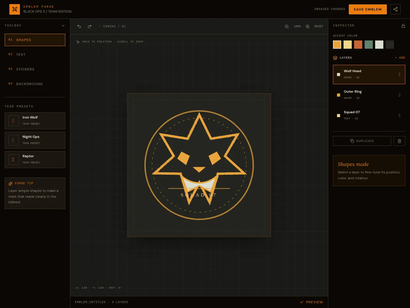 BO3 Emblem Creator