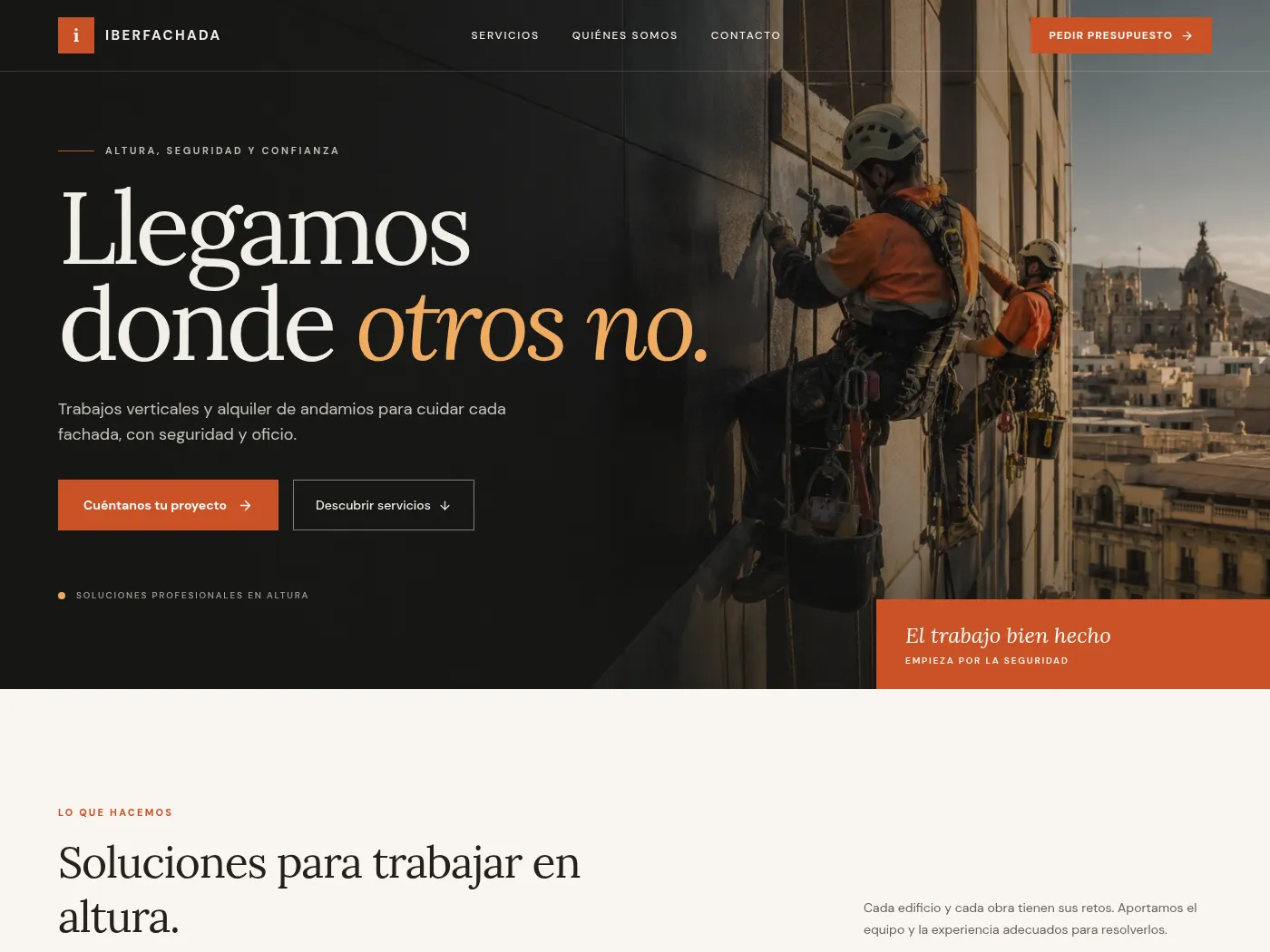 Iberfachada Services Portal
