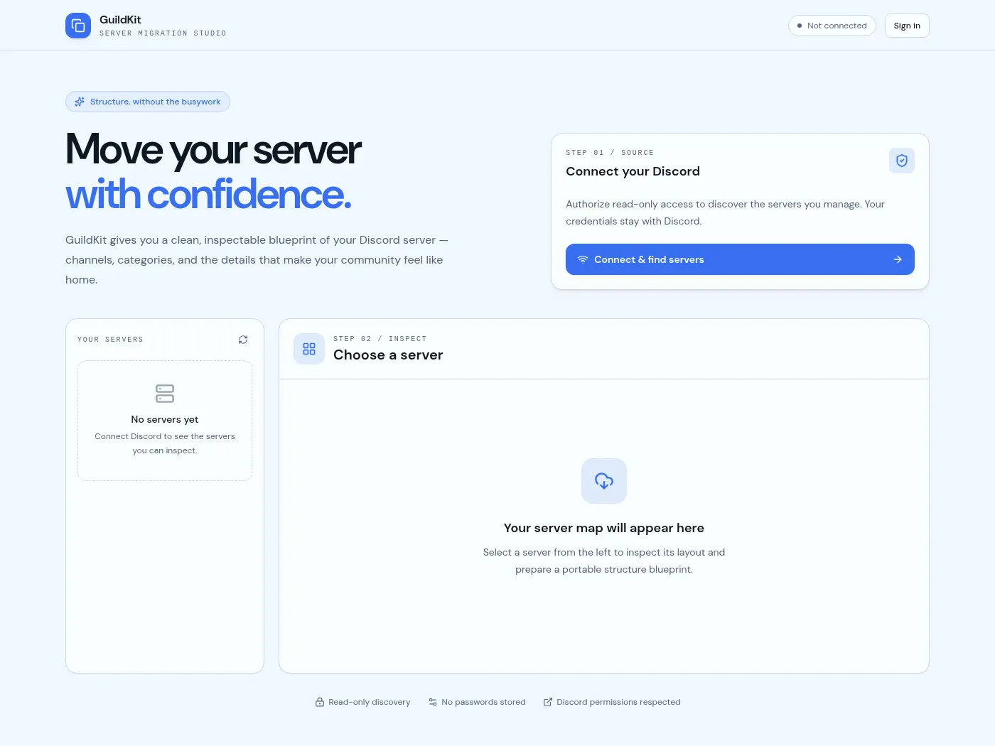 Discord Server Cloner