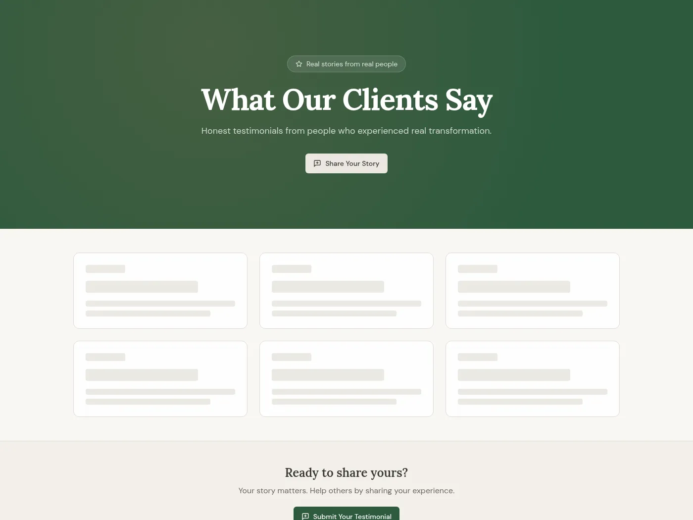 Testimonial Magic Wall