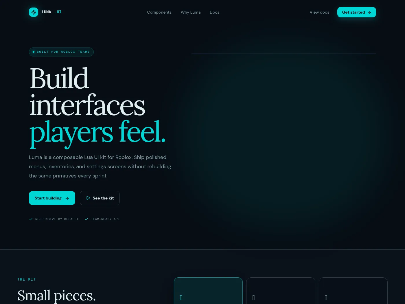 Roblox UI Kit
