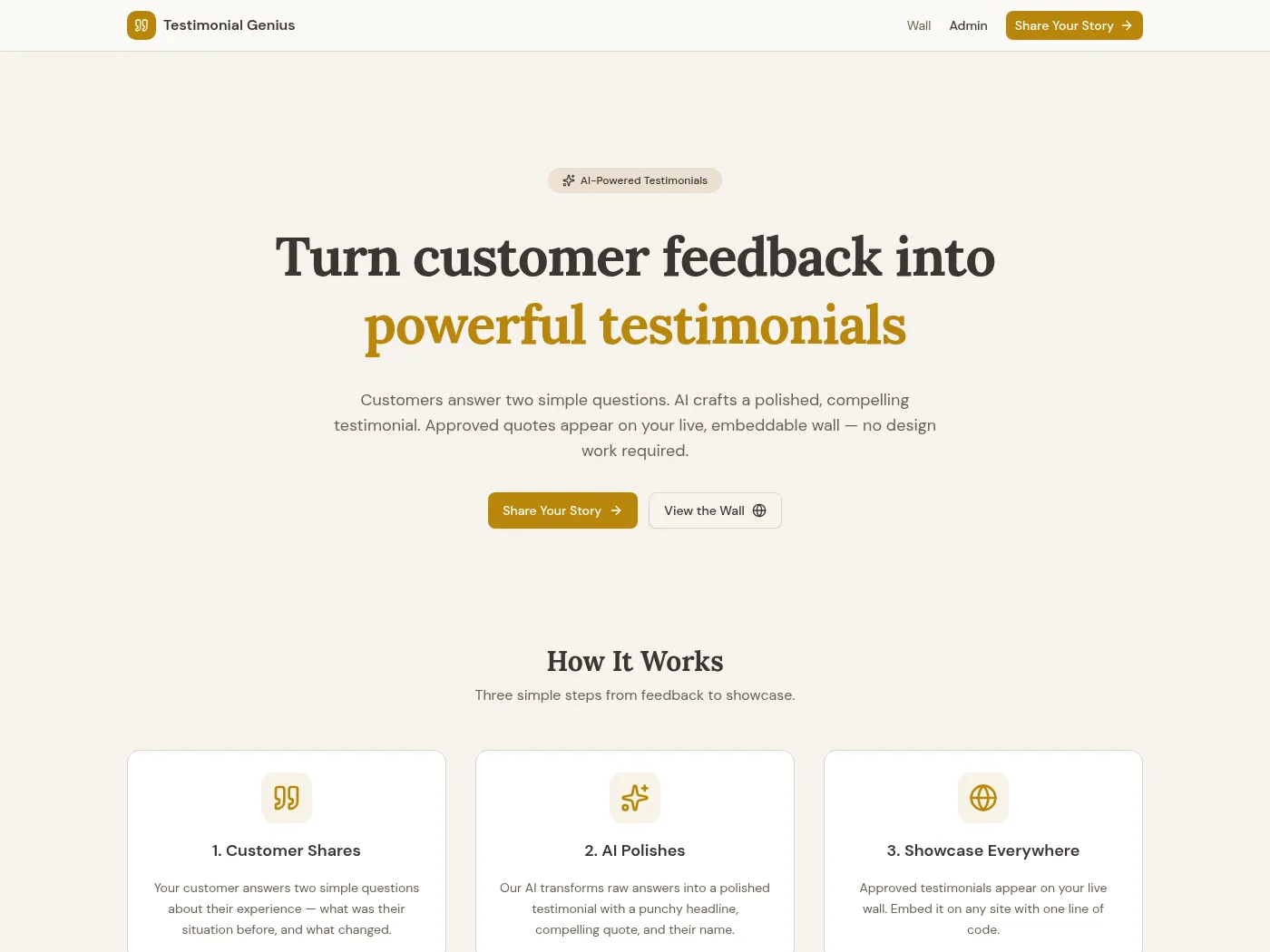 Testimonial Genius