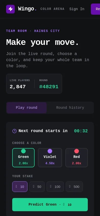 Wingo Color Pro Template