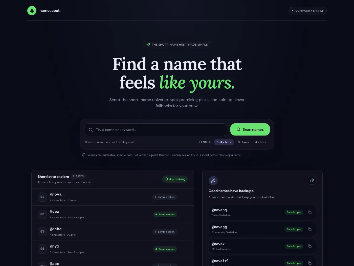 Discord OG Name Scanner
