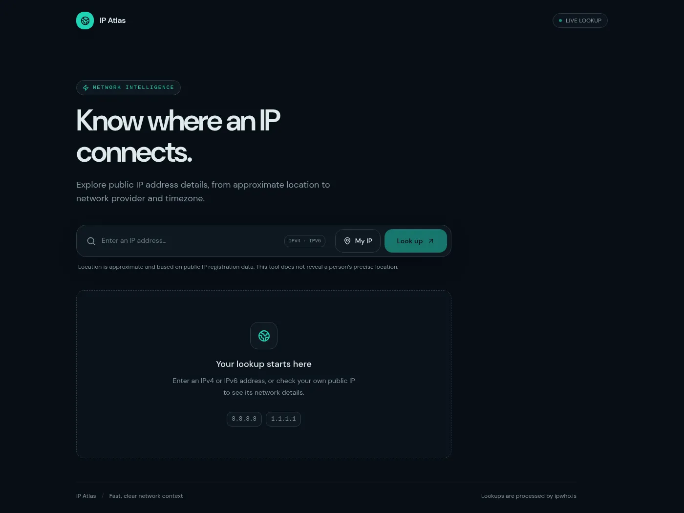 IP Lookup Tool