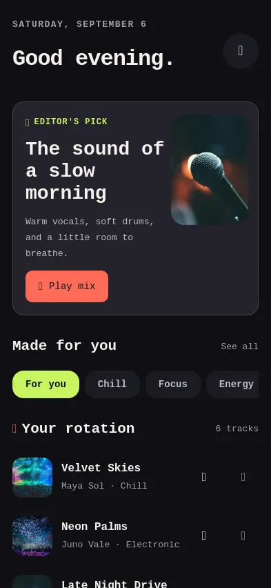 GrooveStream Mobile