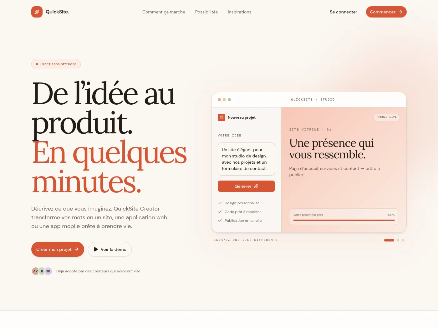 QuickSite Creator