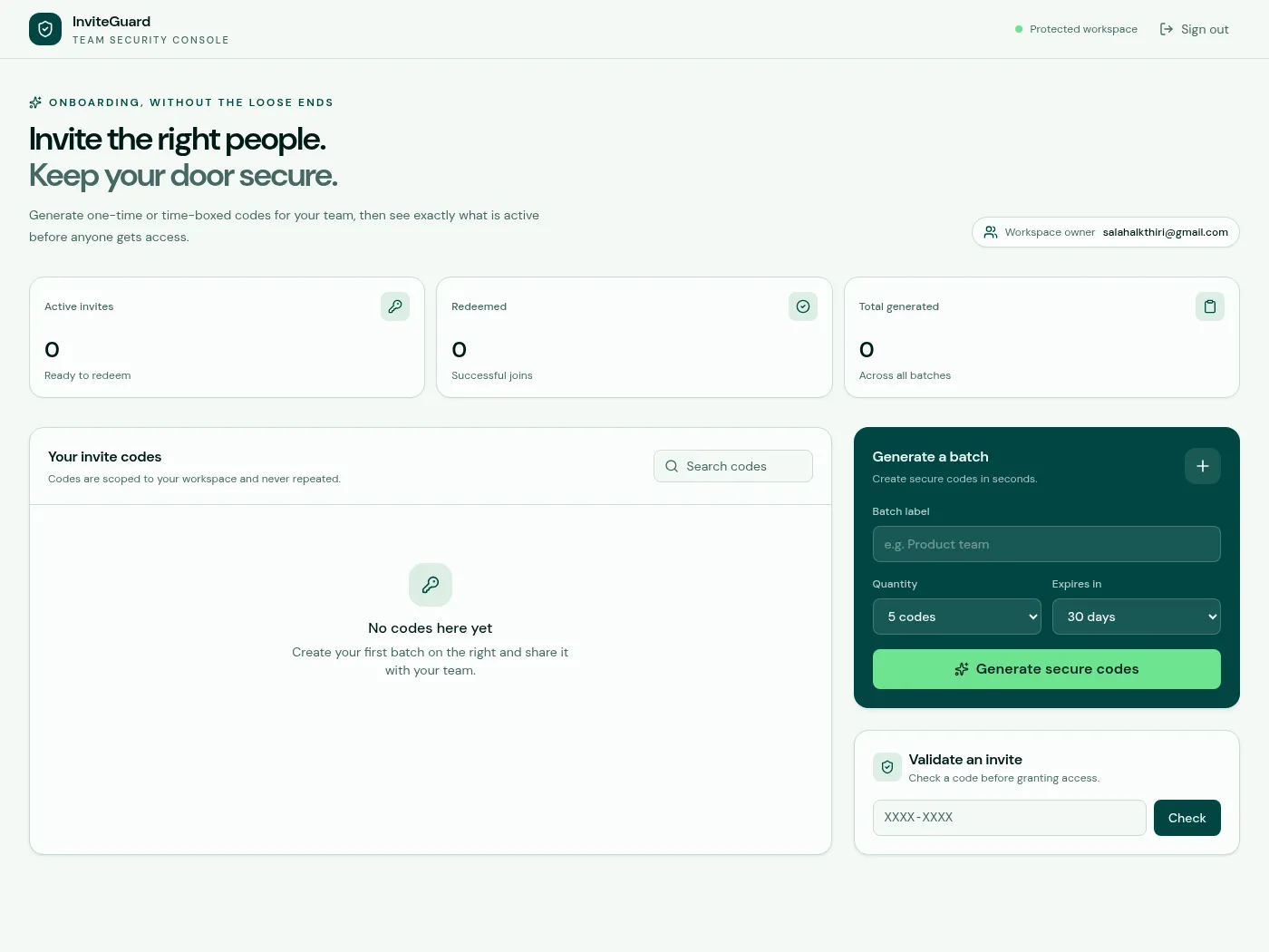 InviteGuard