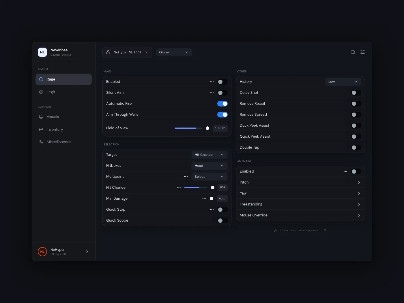 ImGui Web Clone