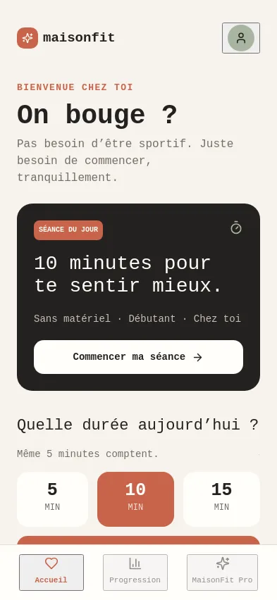 MaisonFit Starter