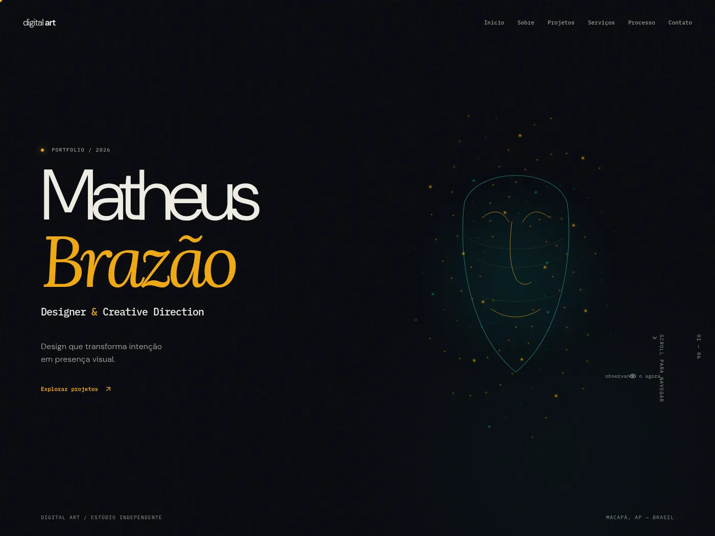 Matheus Brazão Premium Portfolio