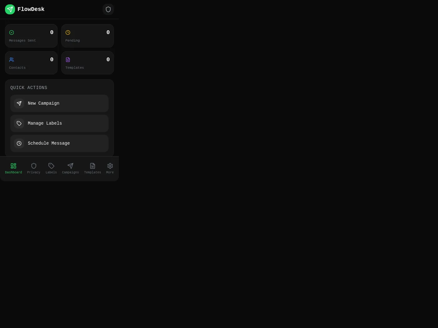 FlowDesk for WhatsApp Web