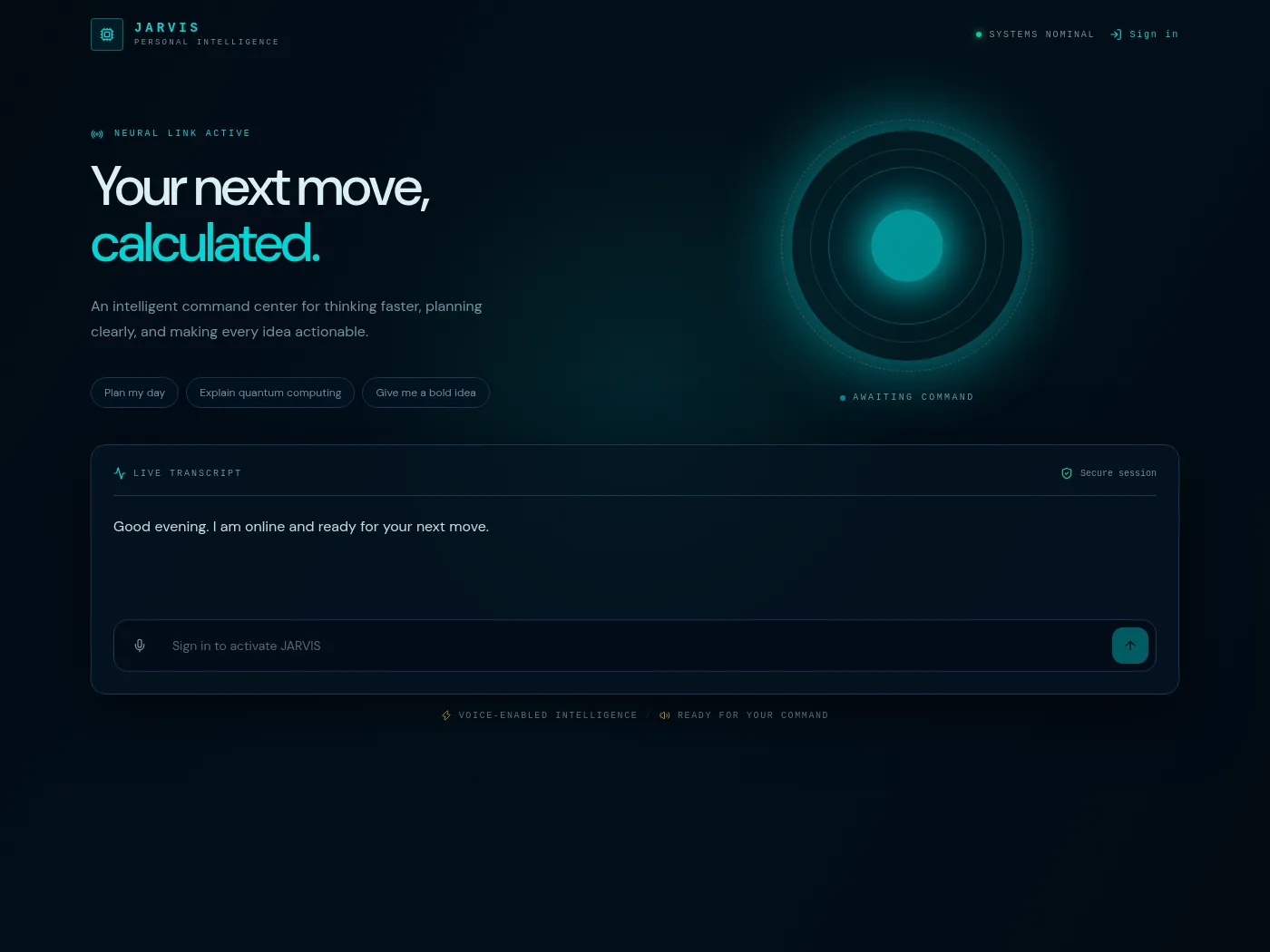 Jarvis AI Assistant