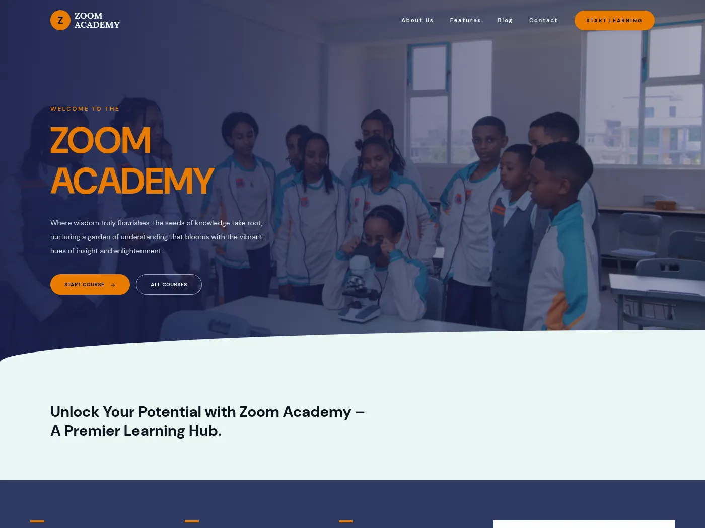 Zoom Academy Clone