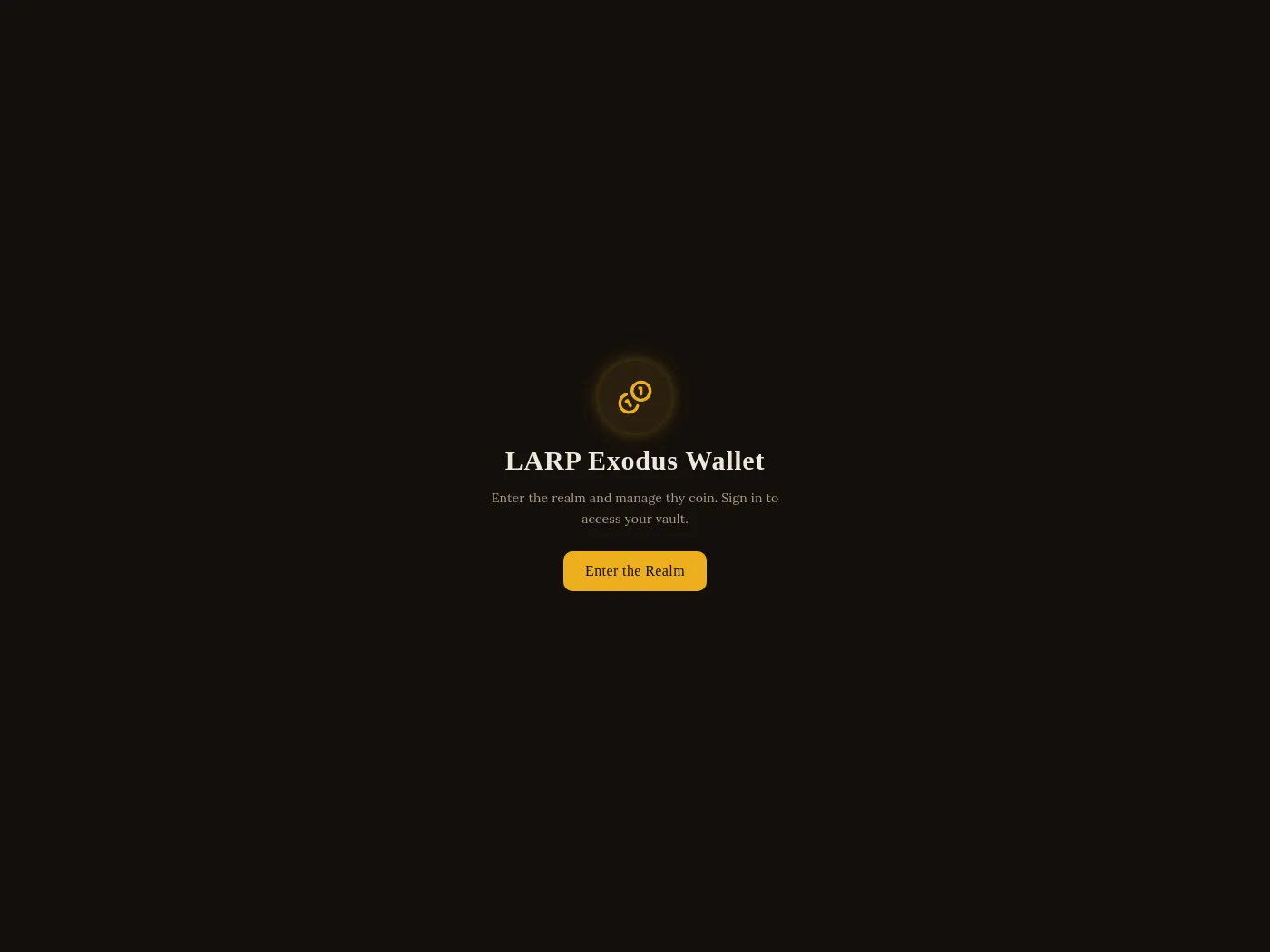 LARP Exodus Wallet
