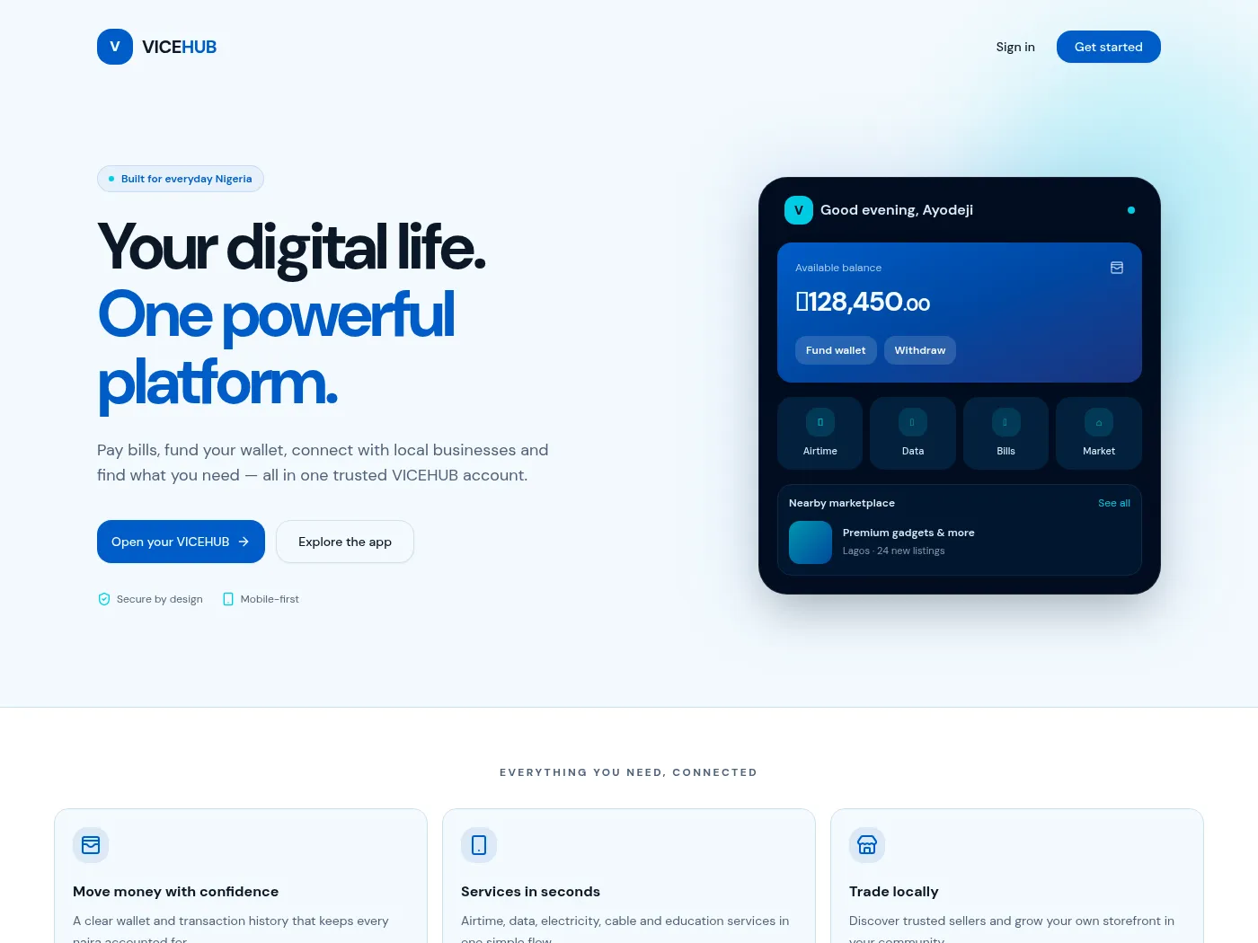 VICEHUB Digital SuperApp