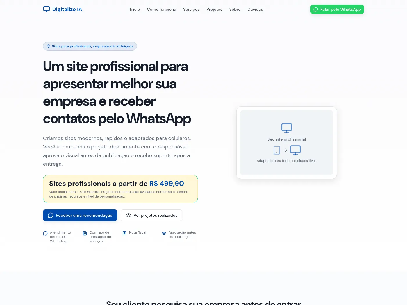 Digitalize IA Site Revamp