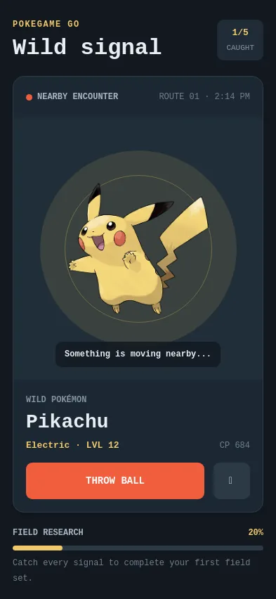 PokeGame Go