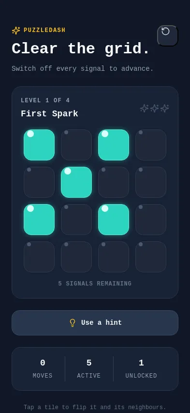 PuzzleDash Mobile Game