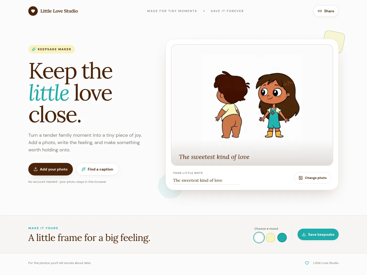 Baby Love Capture