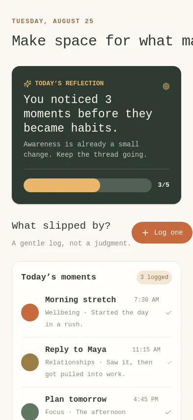 Miss Time Tracker