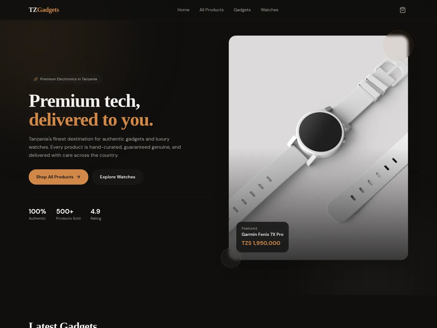 Tanzania Gadgets Marketplace