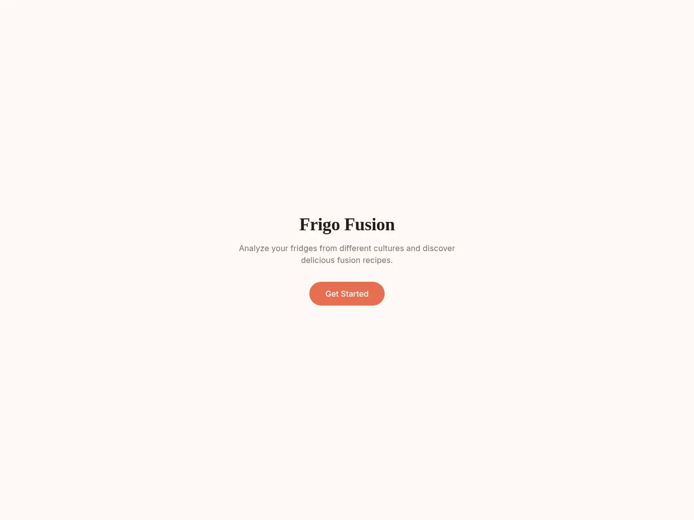 Frigo Fusion Recipes