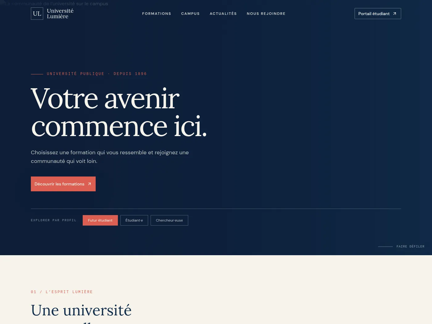 Université Web Hub