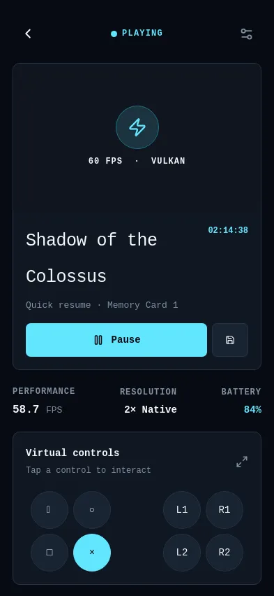 PS2Droid Emulator