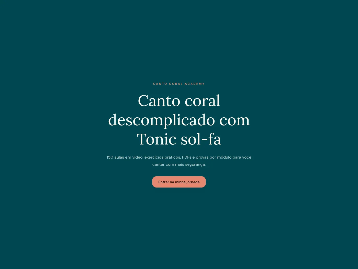 Canto Coral Academy