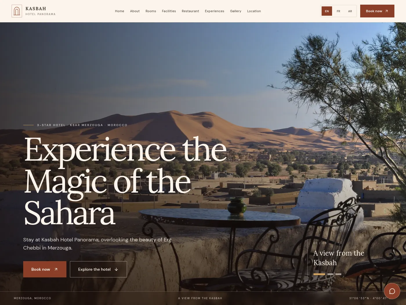 Kasbah Panorama Hotel Site