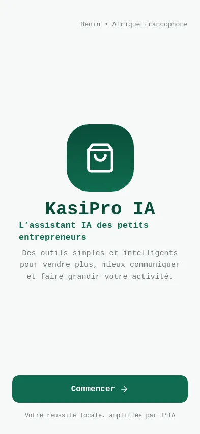 KasiPro IA Mobile