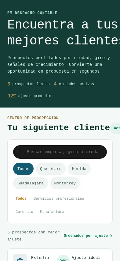 RM Despacho Contable