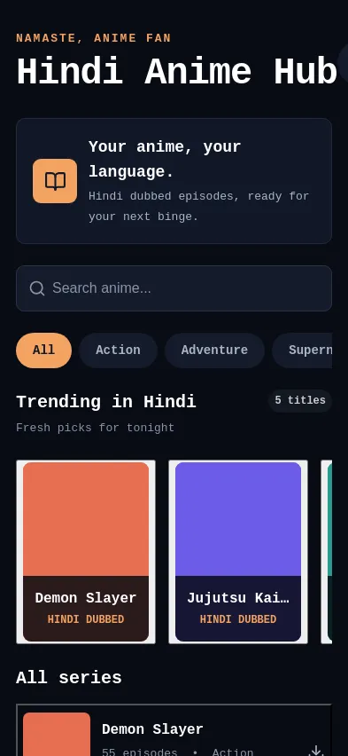 Hindi Anime Hub