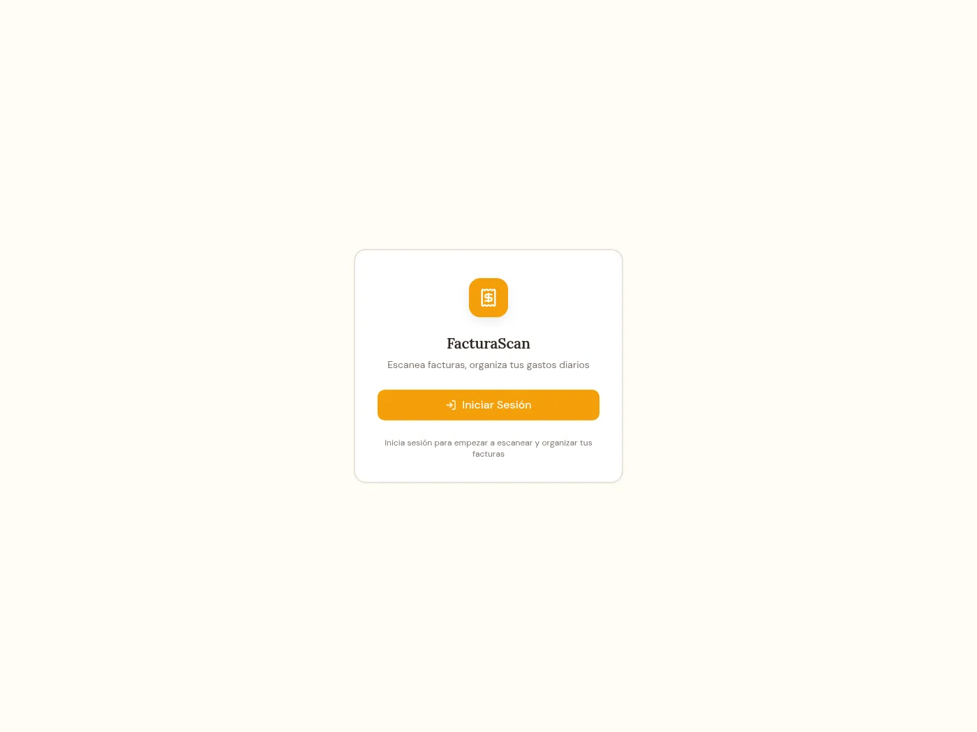 FacturaScan Web App