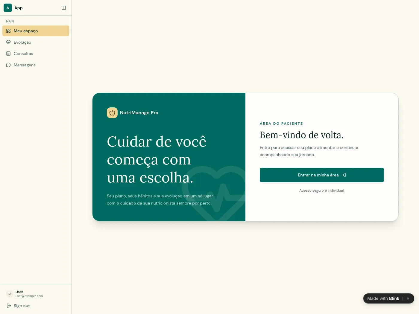 NutriManage Pro