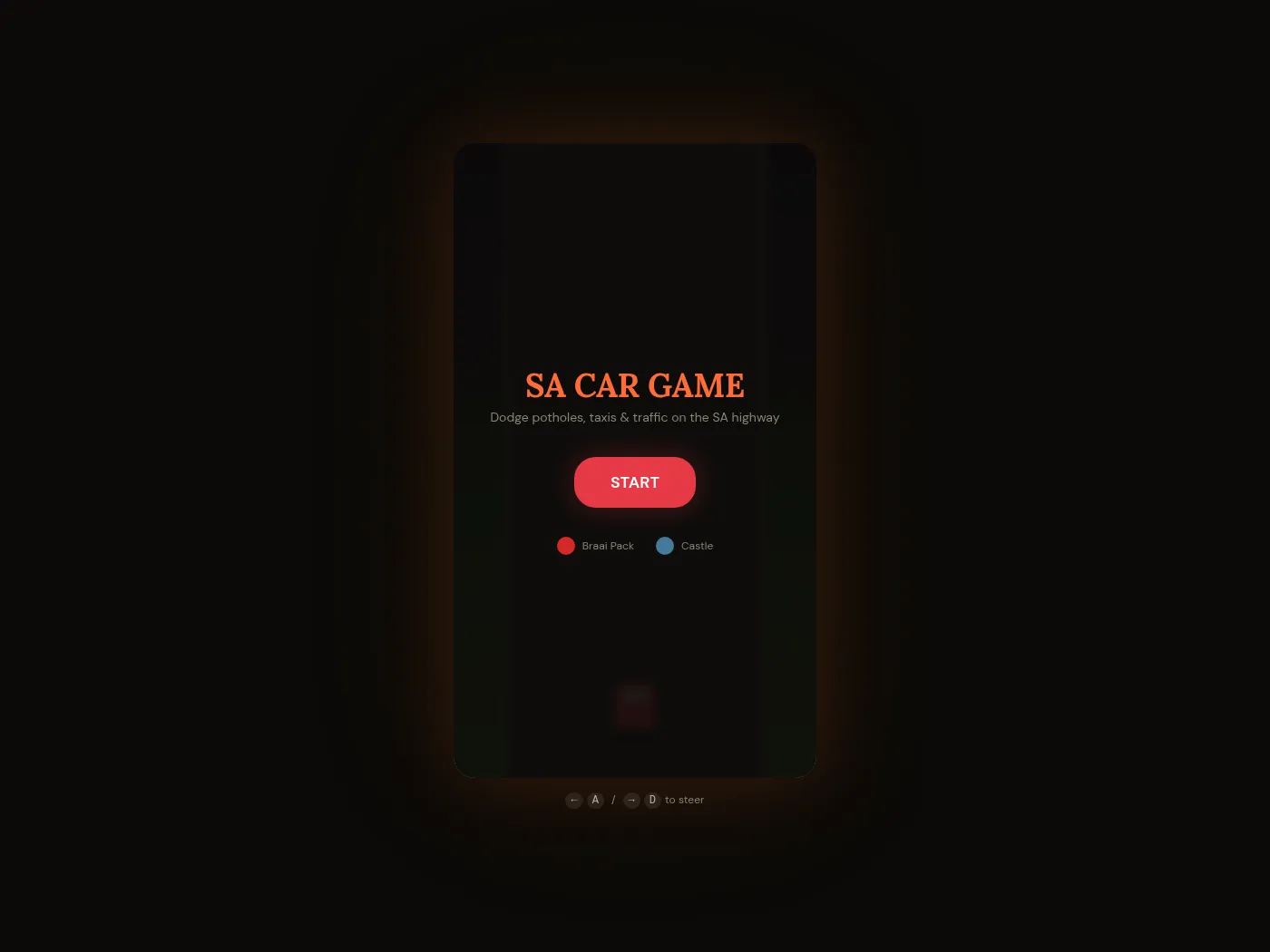 SA Car Game
