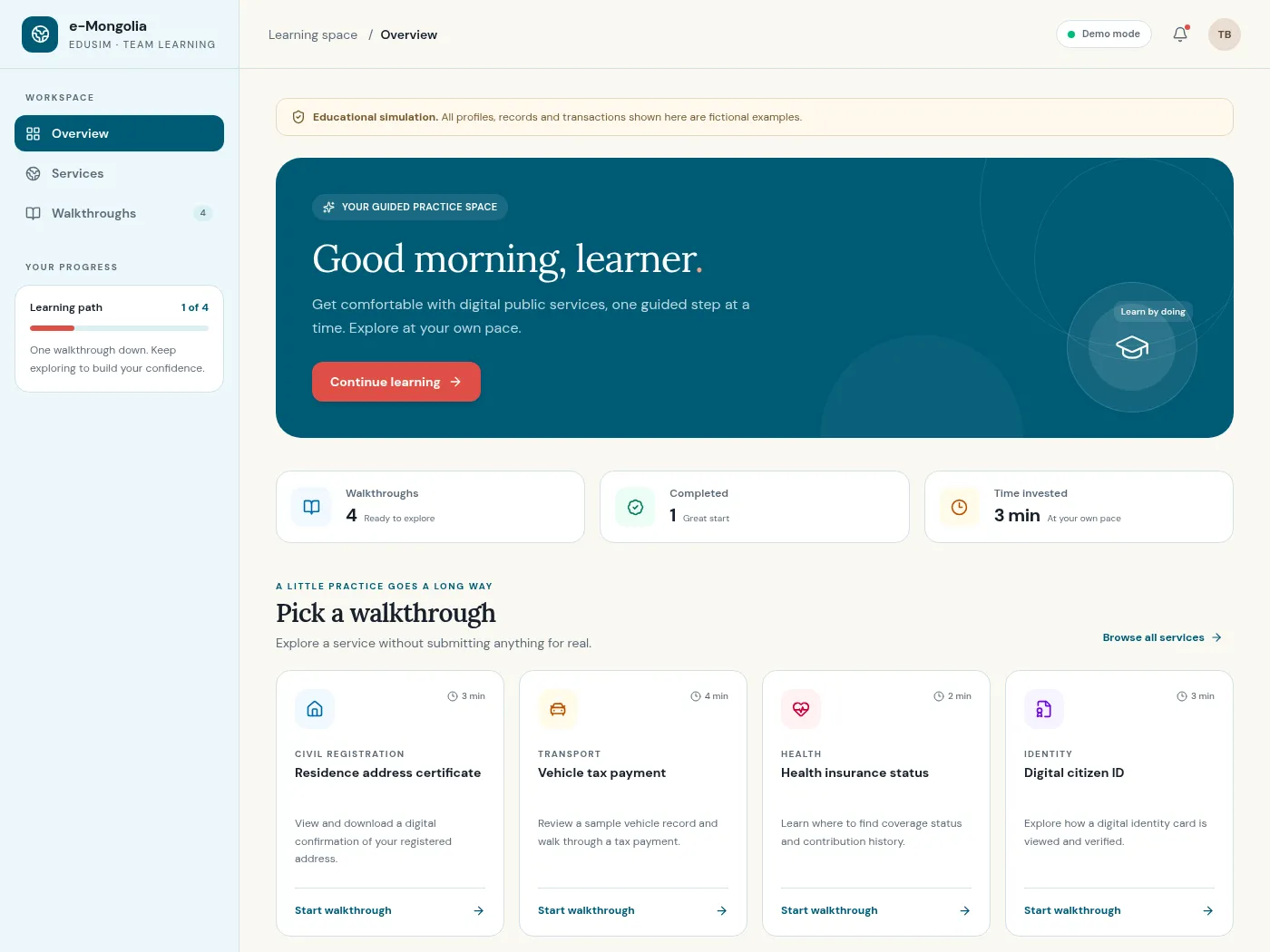 E-Mongolia EduSim