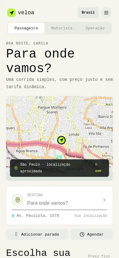 Brazio Ride Platform