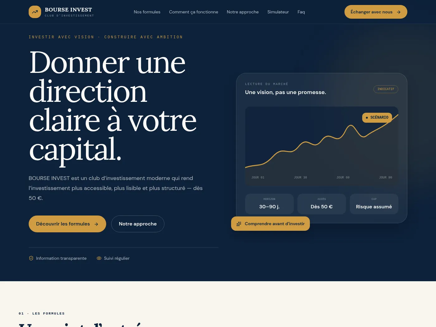 Bourse Invest Platform