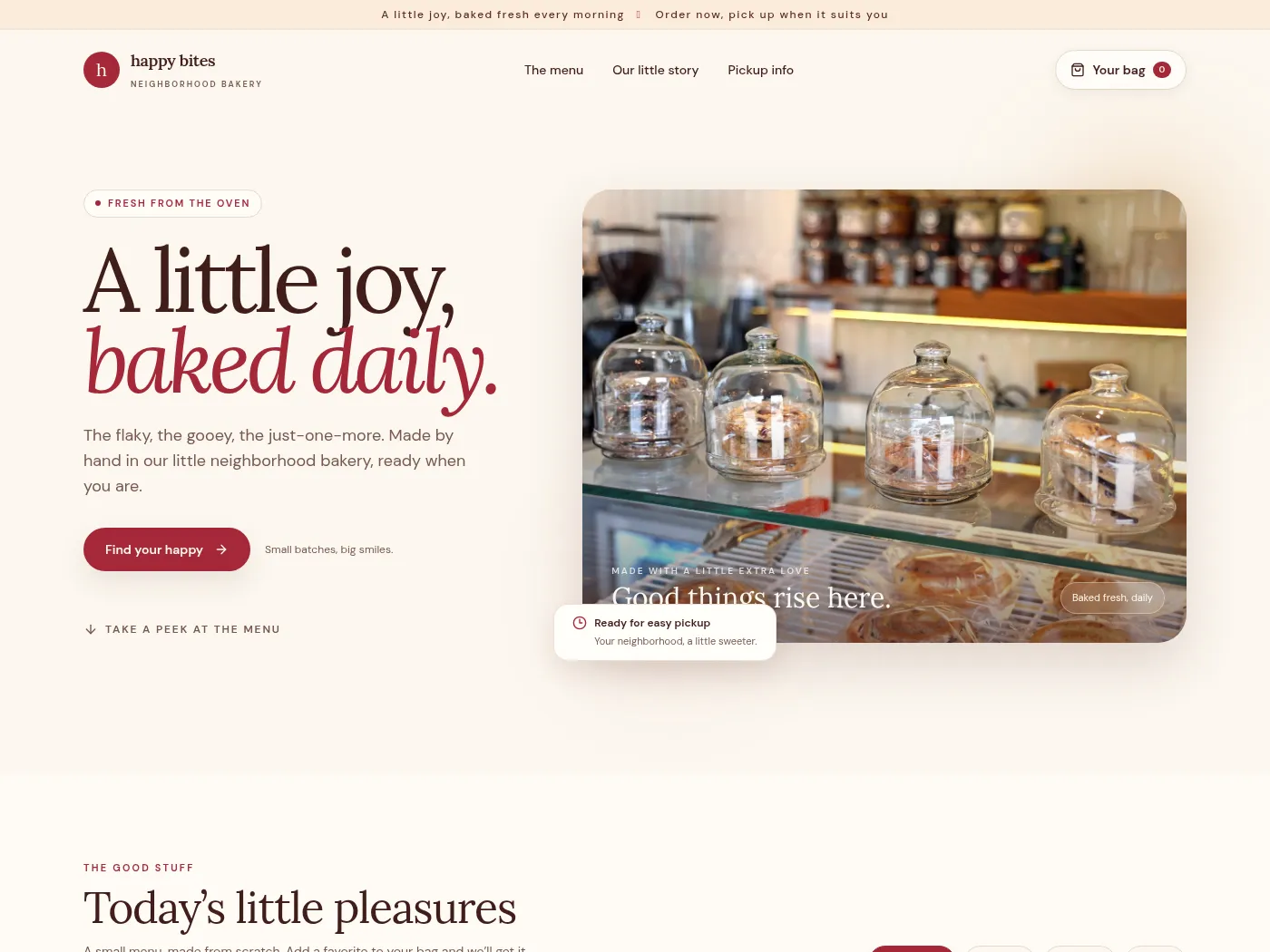 Happy Bites Online Orders