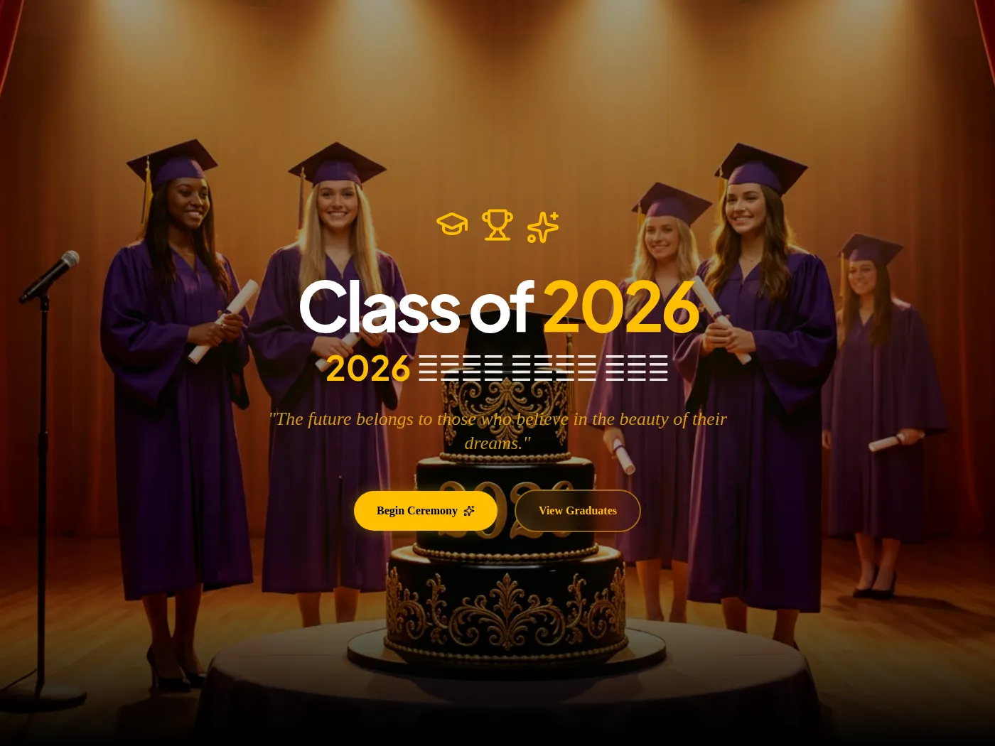 مدرسة Graduation Stage