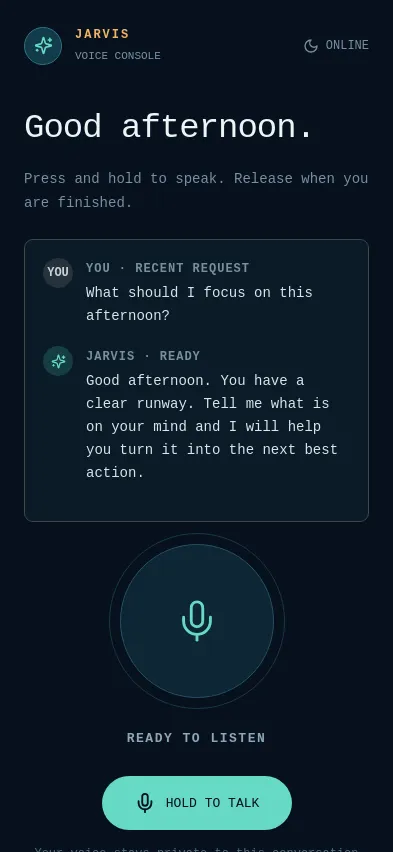 Jarvis Voice Assistant
