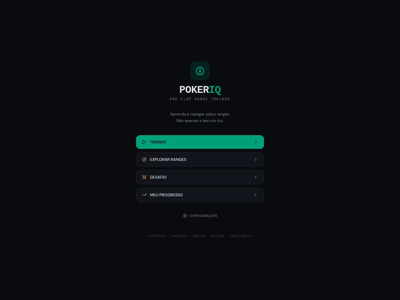 Poker IQ Preflop Trainer