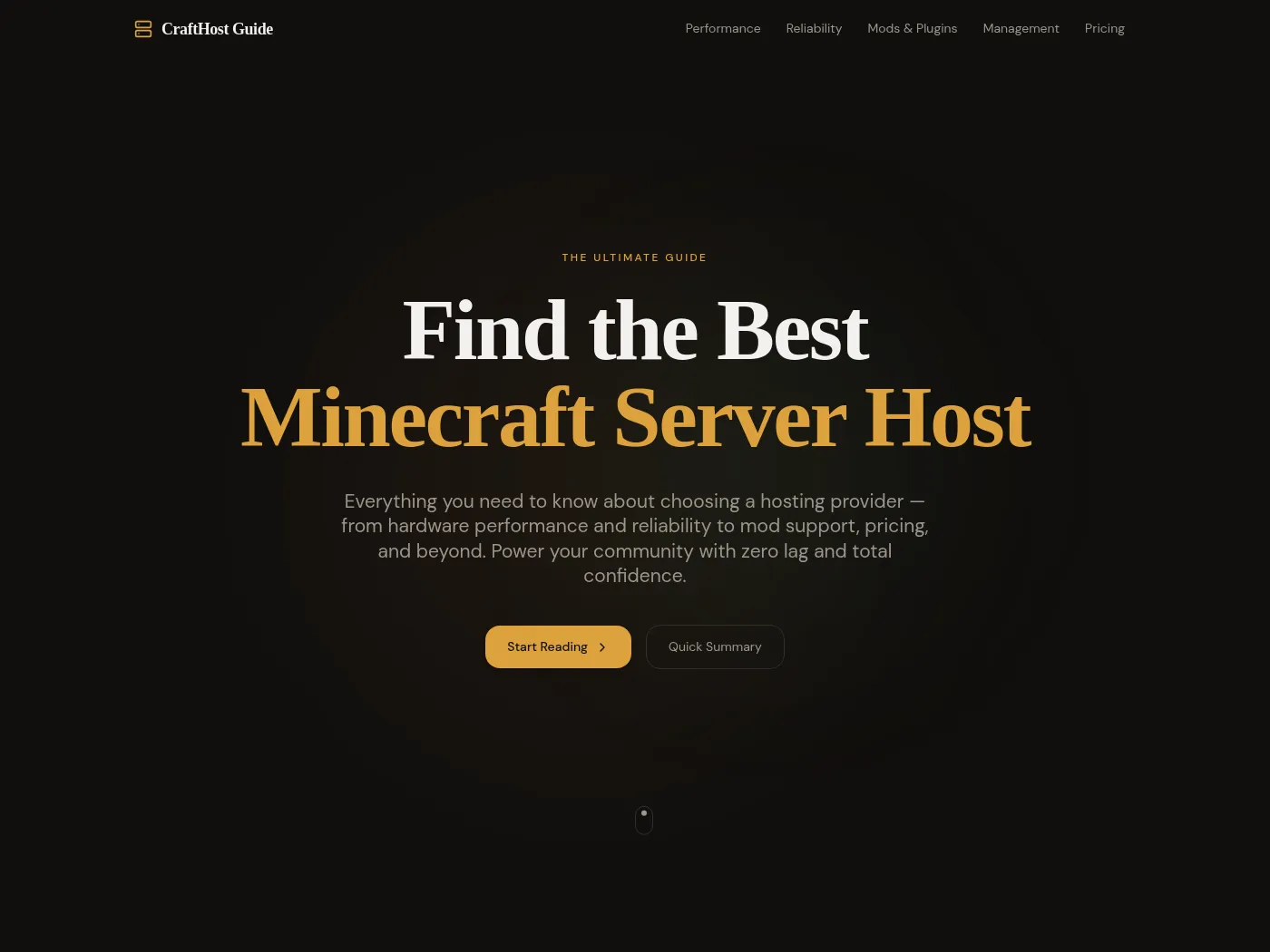 CraftHost Guide